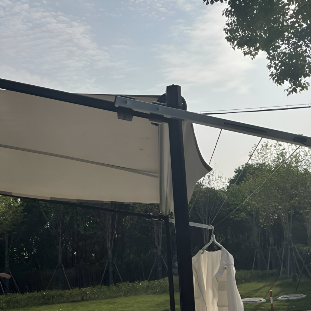 Caravan Awning Clothes Line Brisbane | RV Drying Rack North Brisbane